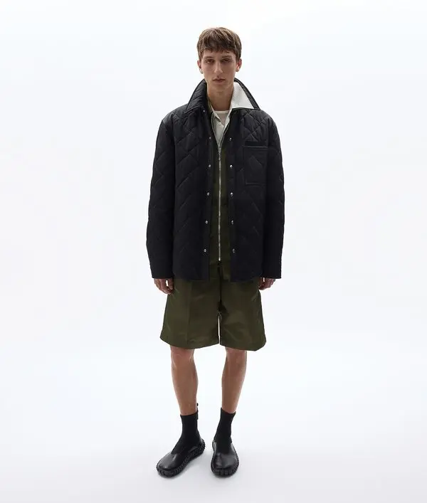 Bottega Veneta Nylon And Cotton Quilted Overshirt