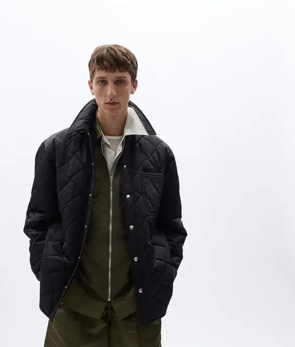 Bottega Veneta Nylon And Cotton Quilted Overshirt