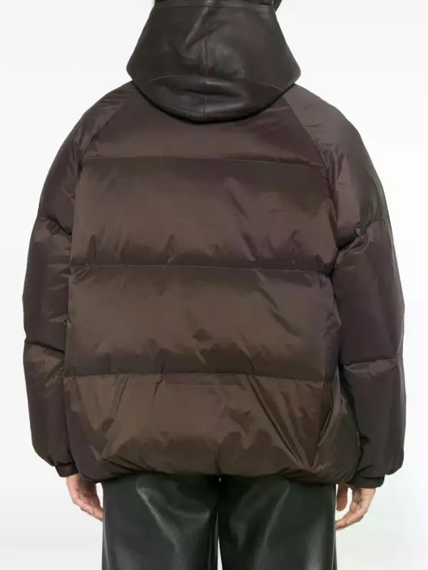 YVES SALOMON Quilted Hooded Jacket
