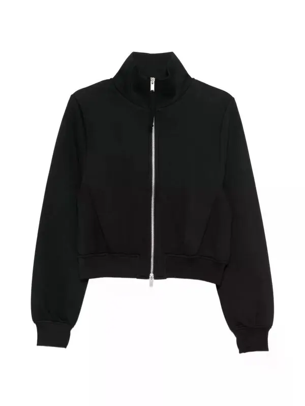 THOM KROM High-neck Zip-up Jacket - Black