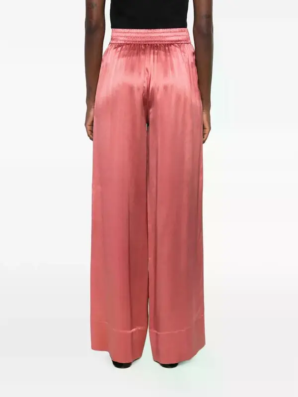 JOSEPH Dijon Elasticated-waistband Palazzo Pants
