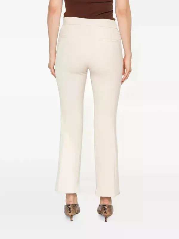 Peserico Seam-detail Slit-hem Trousers
