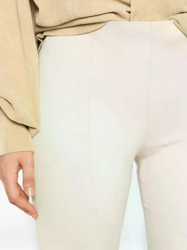 Peserico Seam-detail Slit-hem Trousers