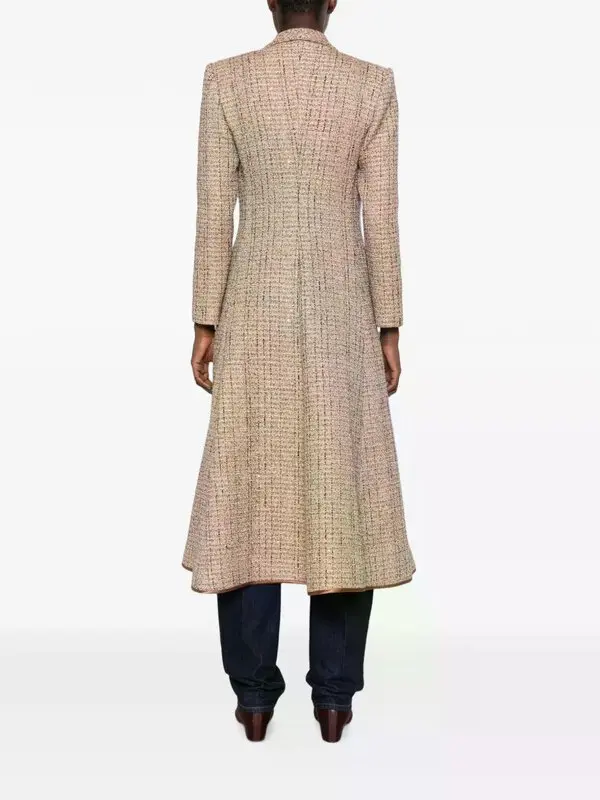 DE SANTIS Peak-lapel Double-breasted Coat