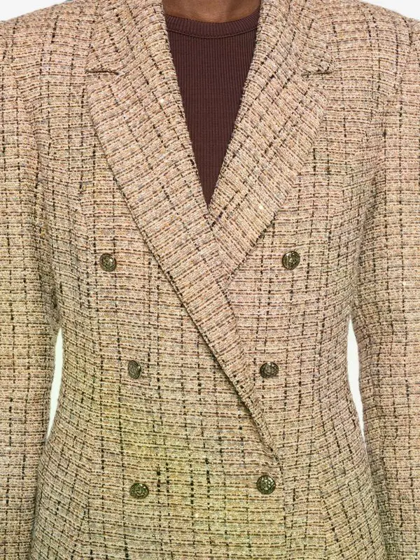 DE SANTIS Peak-lapel Double-breasted Coat