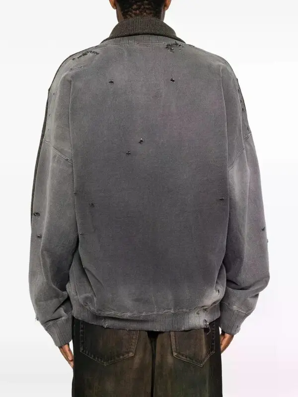Mihara Yasuhiro Distressed Cardigan