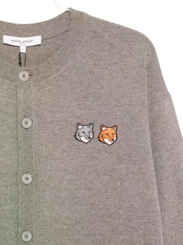 Maison Kitsuné Double Fox Head Cardigan