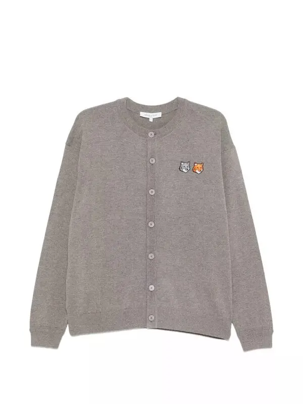 Maison Kitsuné Double Fox Head Cardigan