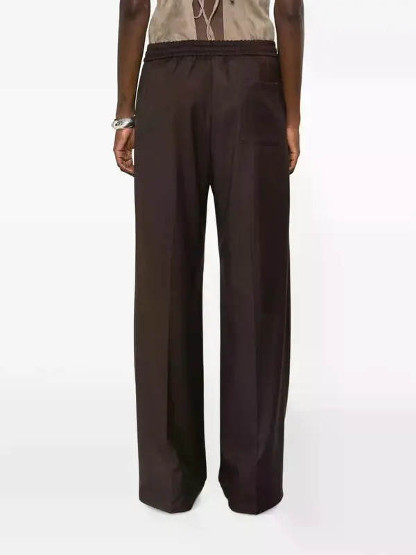 BERWICH Patrizia Wide-leg Trousers - Brown