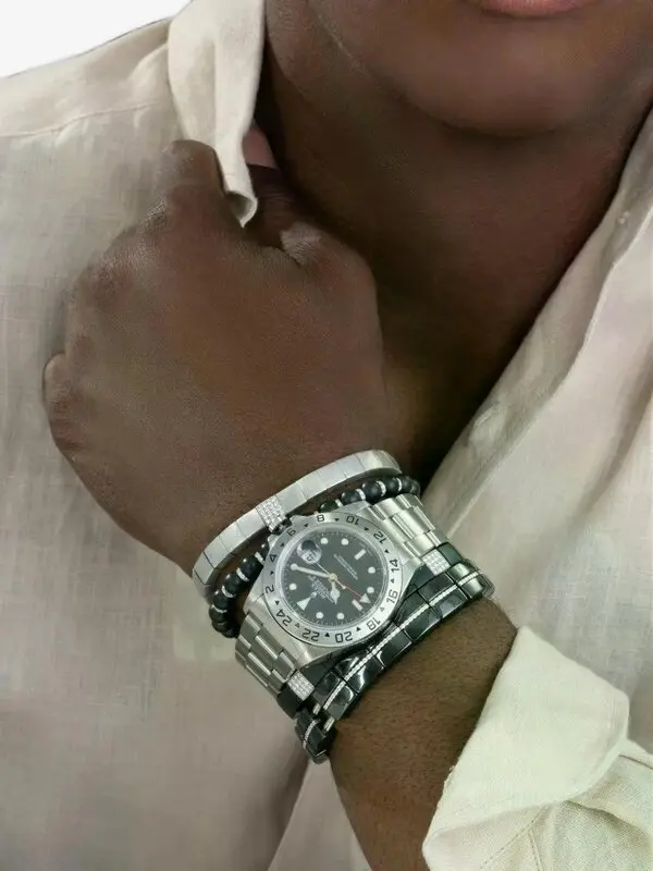 Roberto Demeglio Scacco Diamond Stretch Bracelet