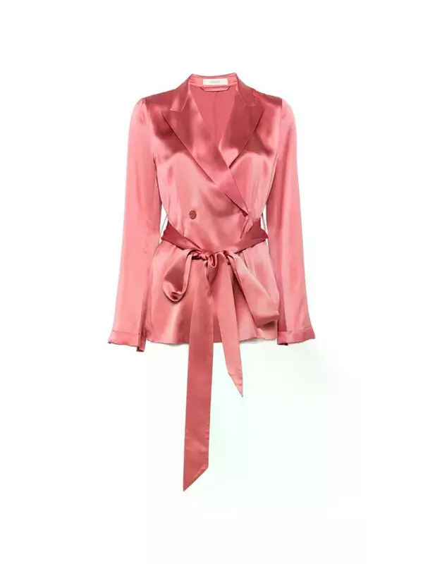 JOSEPH Archer Button-up Blazer - Pink