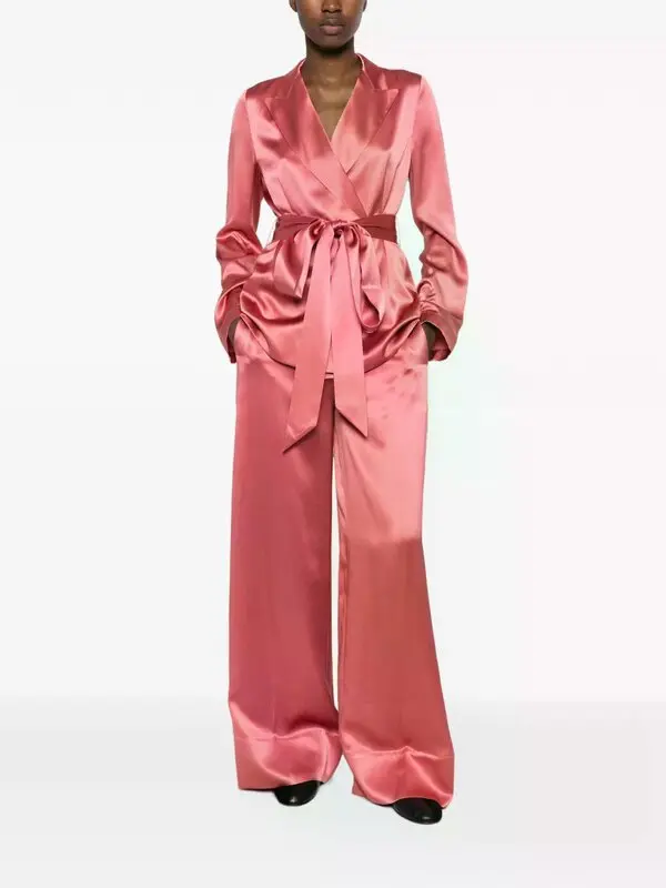 JOSEPH Archer Button-up Blazer - Pink