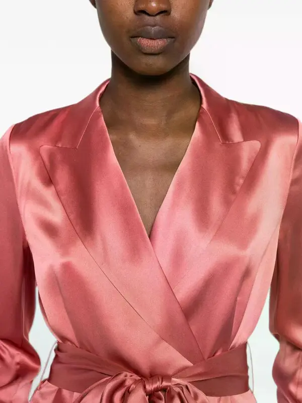 JOSEPH Archer Button-up Blazer - Pink