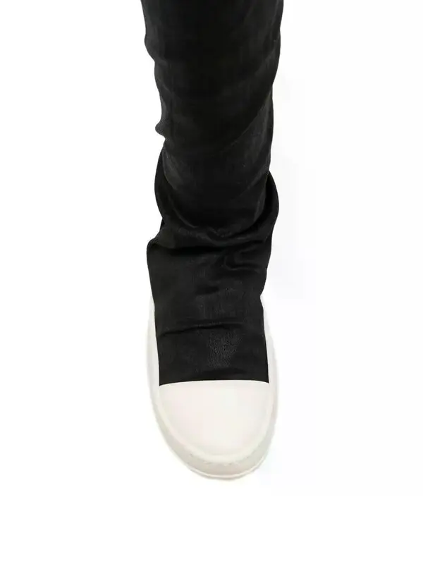 Rick Owens Toe-cap High-top Sneakers - Black