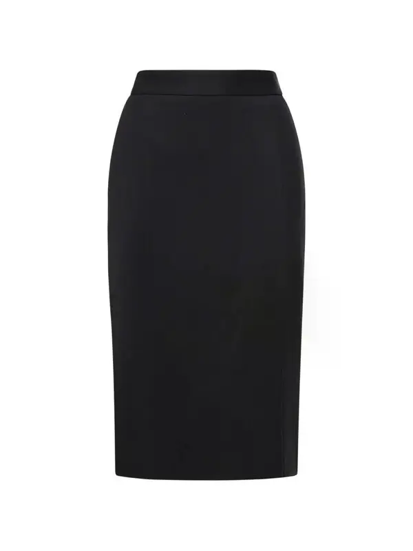 Andamane Side-slit Pencil Skirt