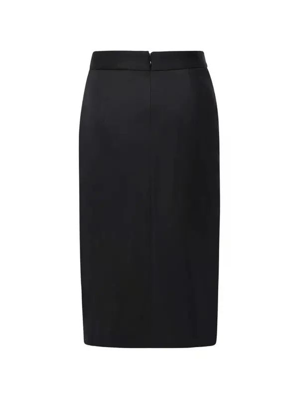 Andamane Side-slit Pencil Skirt