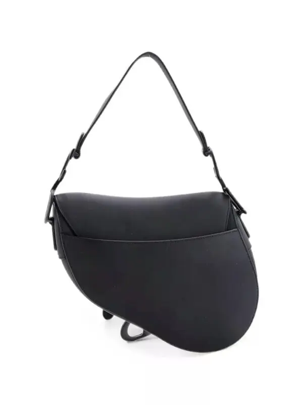 Dior Ultra Matte Saddle Handbag Leather Medium Shoulder Bag