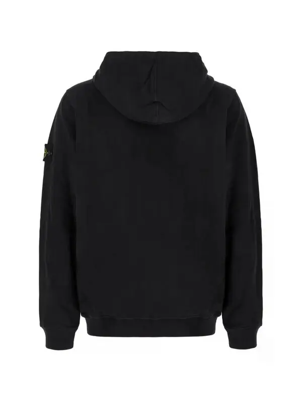 Stone Island 0009 Organic Cotton Fleece Hoodie