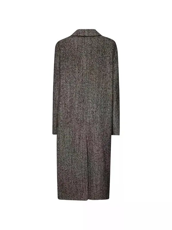 Tagliatore Linden Herringbone Overcoat