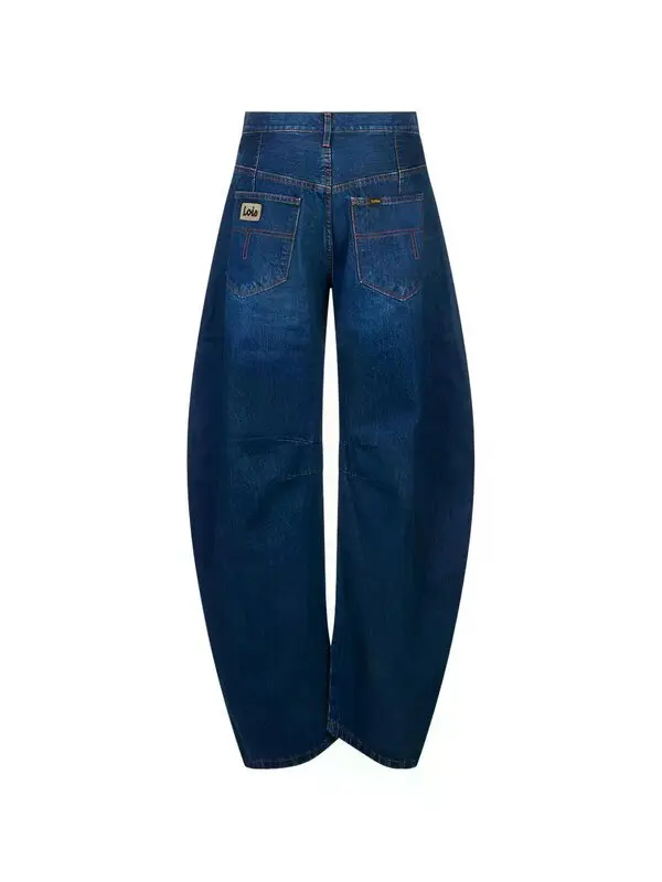 LOIS Barrel-leg Jeans With Contrast Stitching
