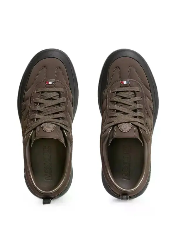 Moncler Altive Nubuck & Suede Lace-up Sneakers