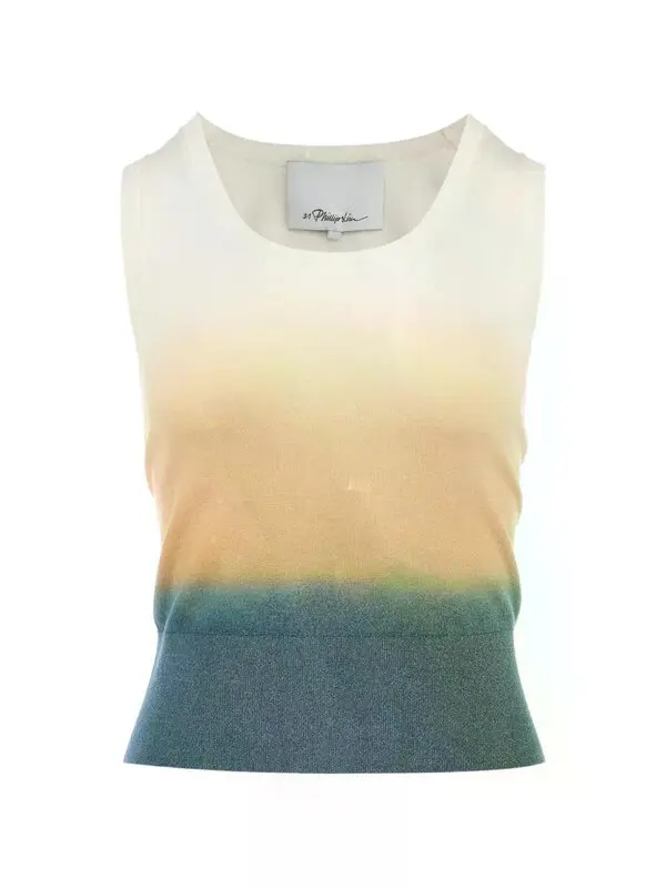 3.1 Phillip Lim Ombré Effect Sleeveless Blouse - Neutrals