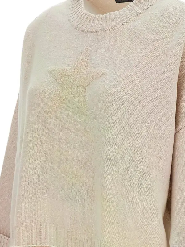 Lorena Antoniazzi Star-intarsia Crew-neck Sweater