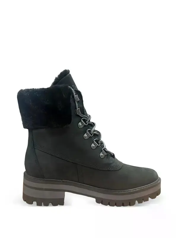 Timberland Courmayeur Valley Shearling-trim Ankle Boots