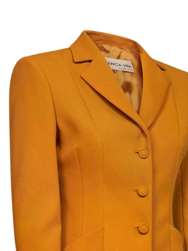 BLANCA VITA Single-breasted Fitted Jacket