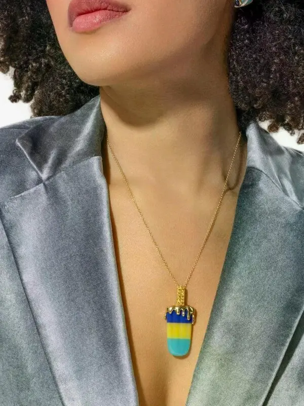 EDINA KISS Popsicle Pendant Necklace