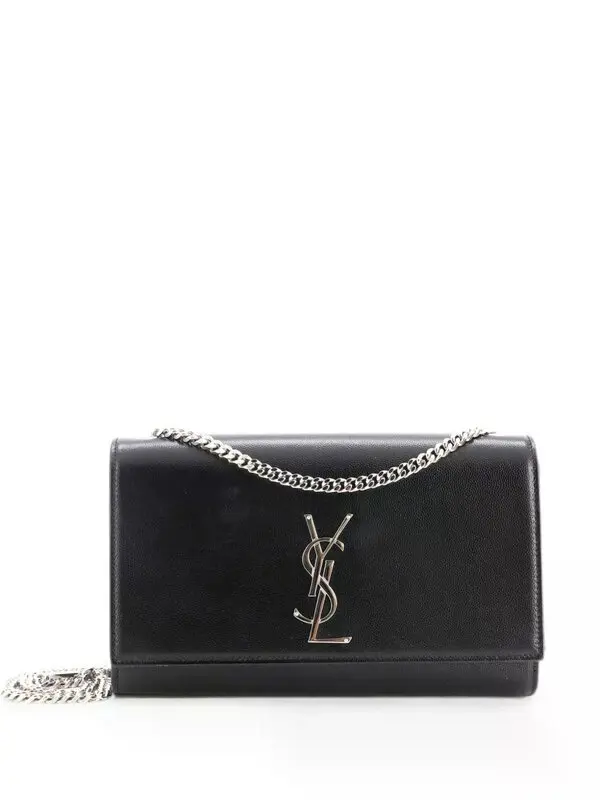 Saint Laurent Classic Monogram Grainy Leather Medium Crossbody Bag