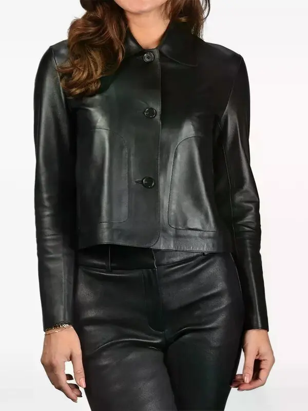 ARMA Leather Jacket - Black