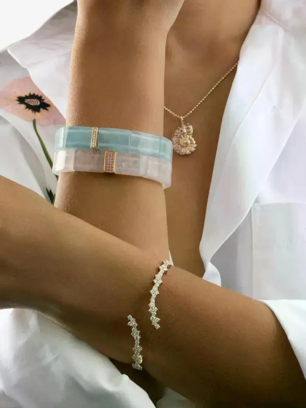 SYDNEY EVAN Diamond Bracelet - Gold