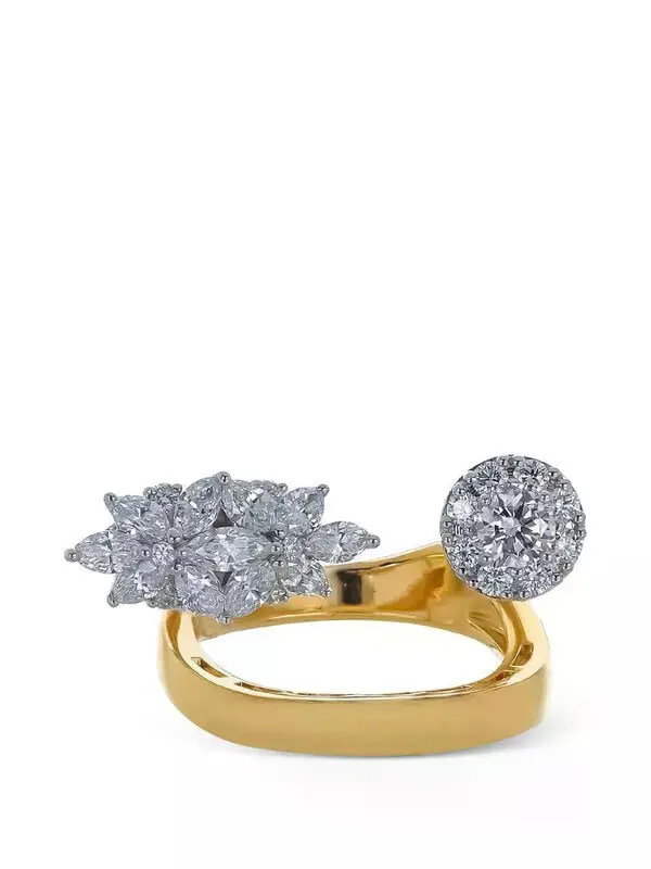 Yeprem En Strada Diamond Ring - Gold
