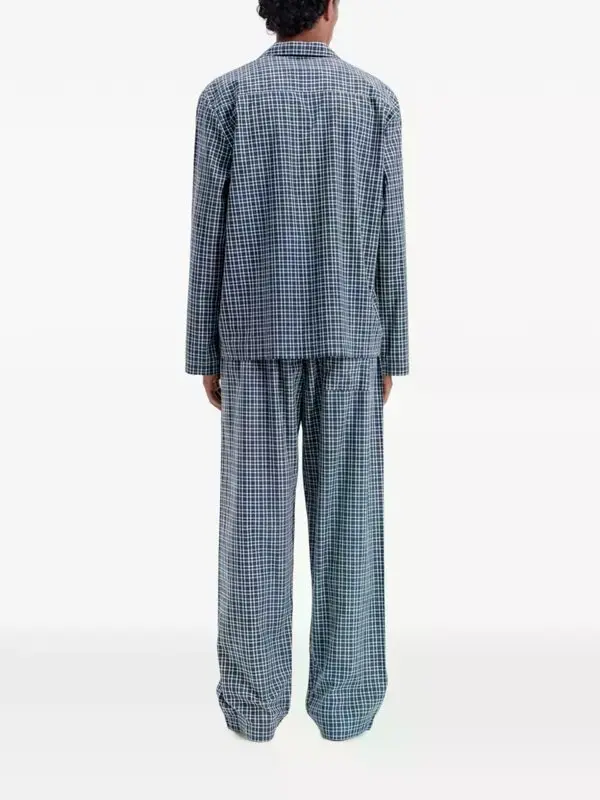 TEKLA Check-print Pajamas