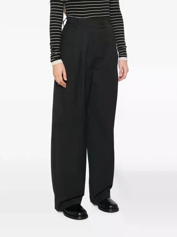 THELATEST Pleated Wide-leg Trousers