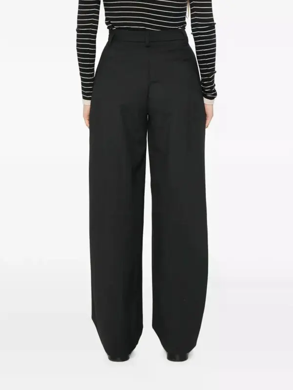 THELATEST Pleated Wide-leg Trousers