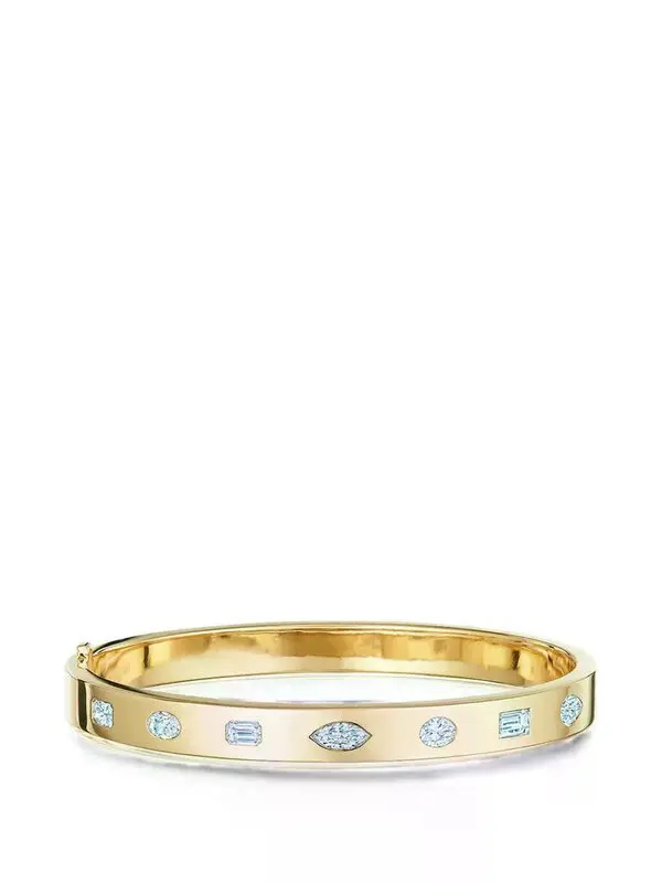 Kwiat Diamond Fancy Shape Bangle