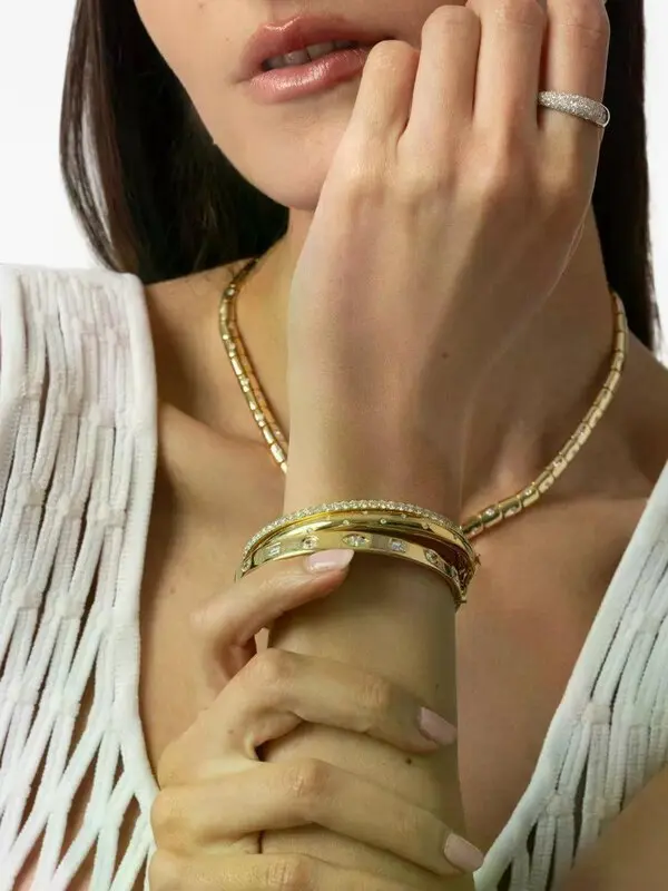 Kwiat Diamond Fancy Shape Bangle