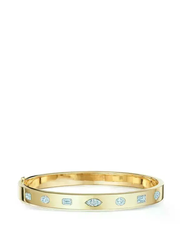 Kwiat Diamond Shape Bangle In 18k Yellow - Gold