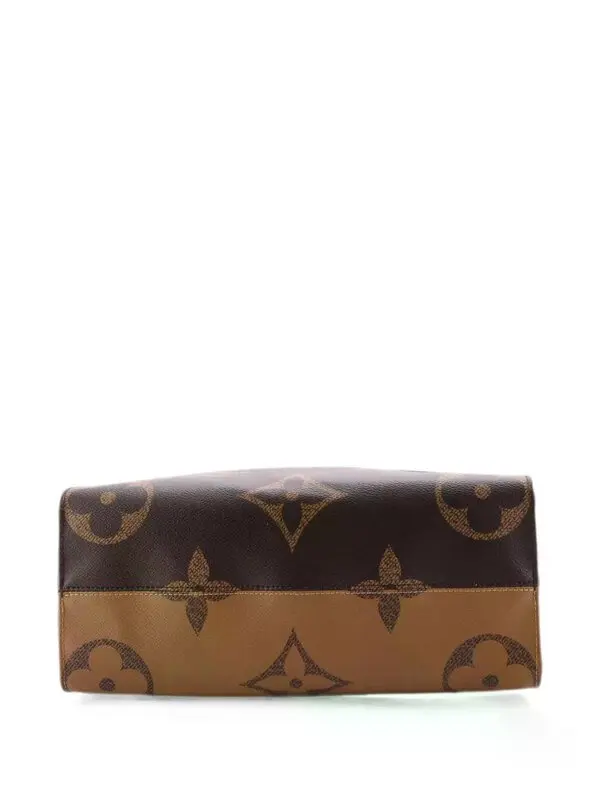 LOUIS VUITTON Onthego Reverse Monogram Giant Mm Tote Bag - Brown