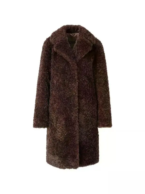 Herno Faux-fur Notch-lapels Coat