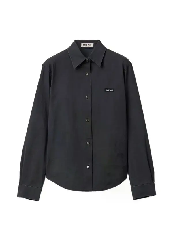 Miu Miu Stretch Poplin Shirt