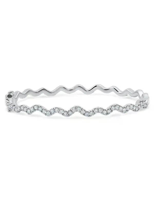 GRAZIELA Rio Diamond Bangle Bracelet