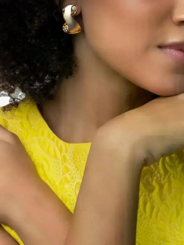 DENISE CASSOU Infinity Diamond Earrings