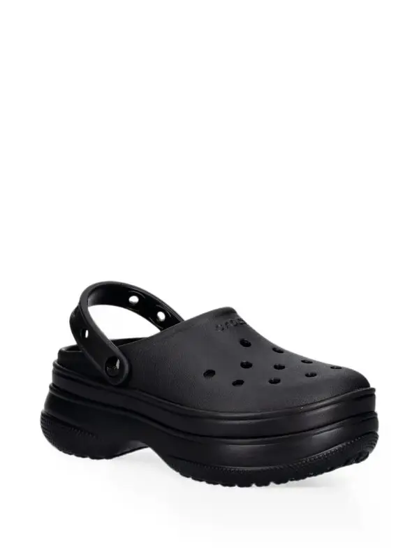 CROCS Perforated Platform Clogs