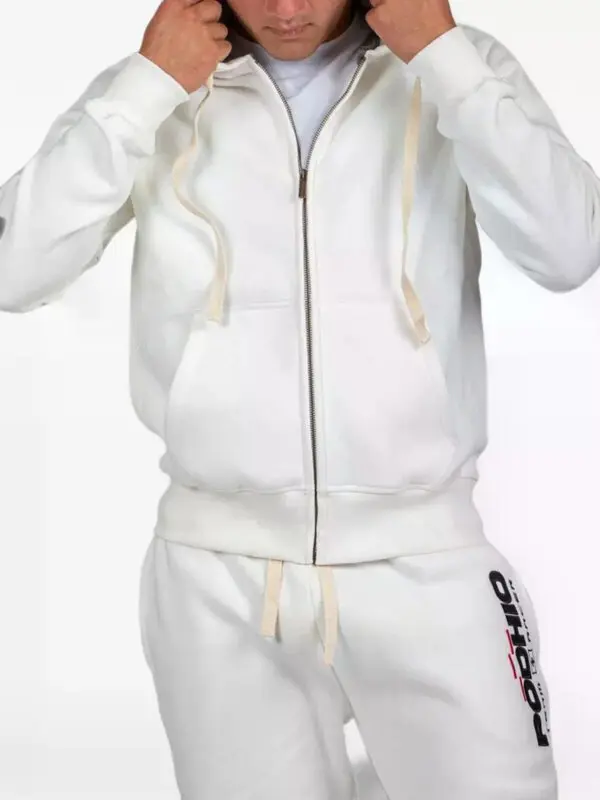 PODHIO Zip-up Drawstring Hoodie