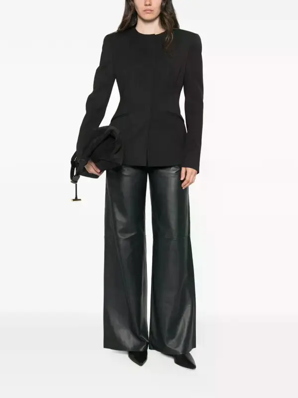 FORTE_FORTE Pocket Leather Trousers