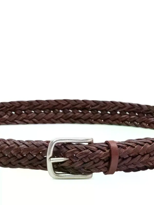 Orciani Woven Leather Belt