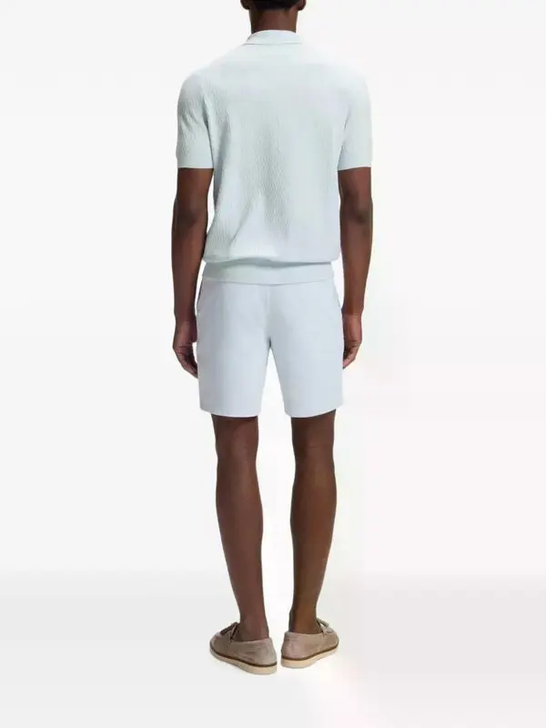 BOSS Regular-fit Knit Polo In Structured Fabric